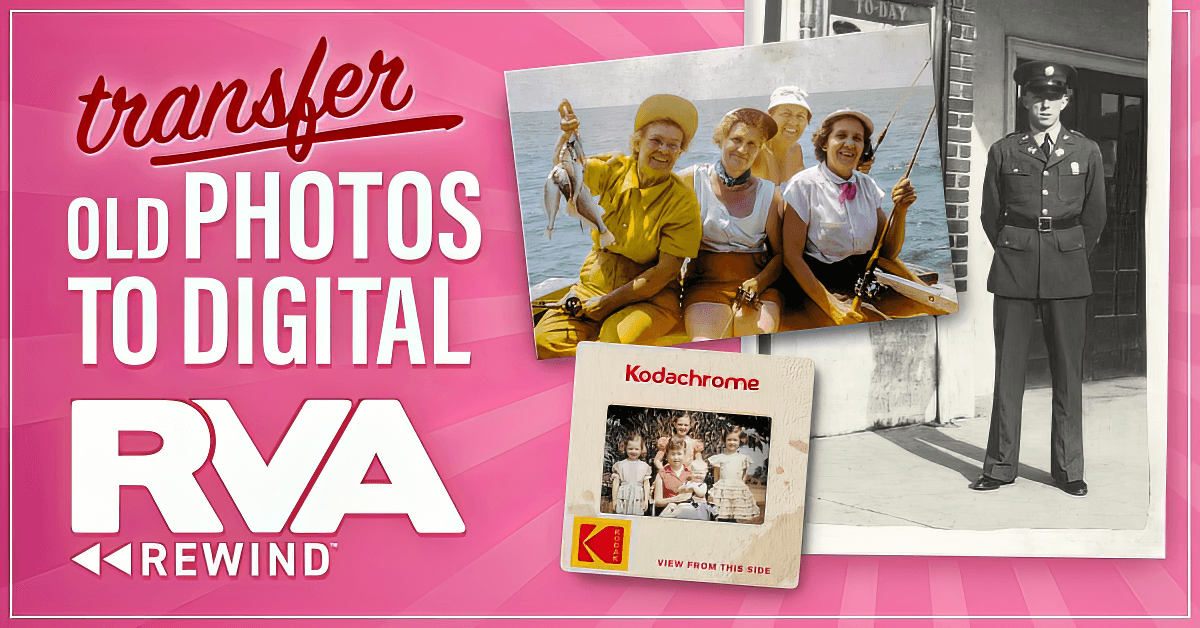 Photo Scanning Service | Photo Restoration | RVA Rewind